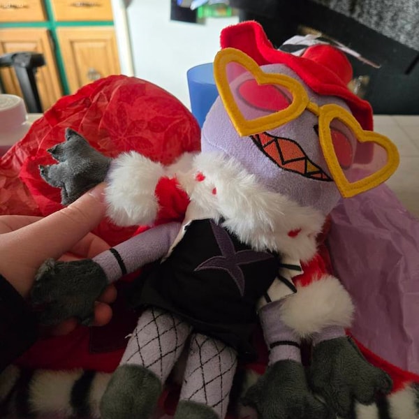 Vox Assistant | Unofficial Hazbin Hotel Plushie - Etsy