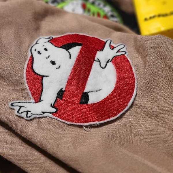 Ghostbusters Logo Patch Embroidered Iron on Patch Flight Suit Costume ...