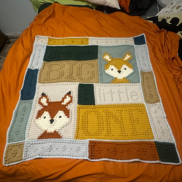 LITTLE ONE Pattern for Crocheted Blanket - Etsy