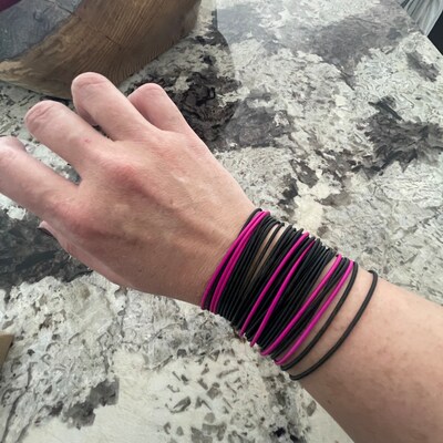 PINK Alphabet ABC Beads Rainbow Letters Name Beads Initial Words Spacer ...