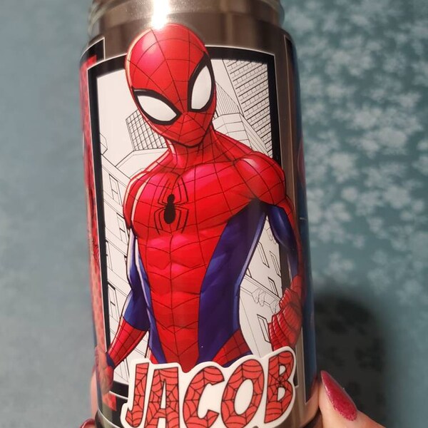 Spider Sticker, Custom Sticker Name, Spidey Sticker, Spider Name ...