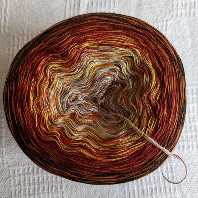 Autumn Essence Fall Color Yarn Wolltraum Yarn Gradient Yarn Crochet ...