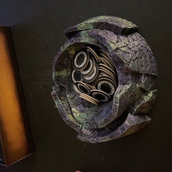 Catan Player Dashboard Piece Holder Organizer Complete With Card Holder ...