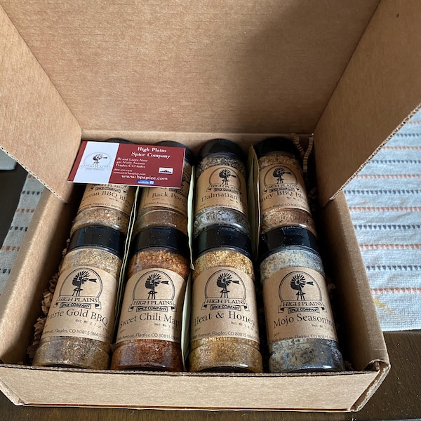 World Class BBQ~ BBQ Rub and Spices Gift Set of 4 ~ Gourmet Meat and ...