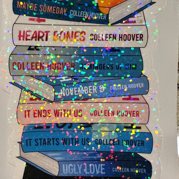 Coho Sublimation, Coho Book Stack, Coho Graphic, Colleen Hoover ...