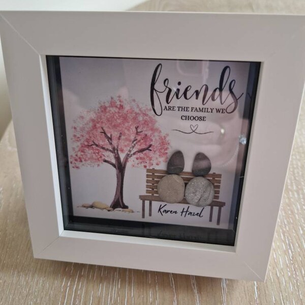 Personalised Birthday Pebble Art Gift - Handmade Milestone Birthday ...