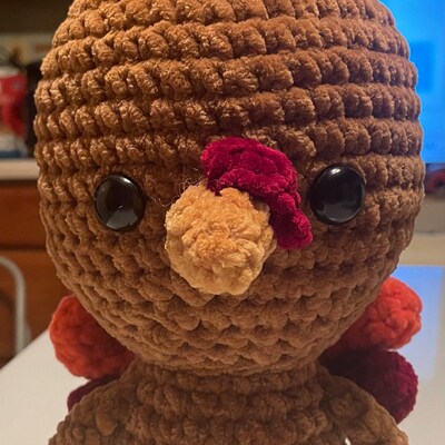 PATTERN: Plush Tucker the Turkey Pattern Amigurumi Chunky Turkey ...
