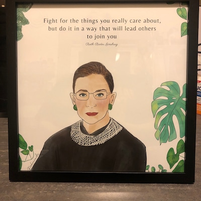 Notorious RBG Quote, Feminist Quote, Ruth Bader Ginsburg, Notorious Rbg ...