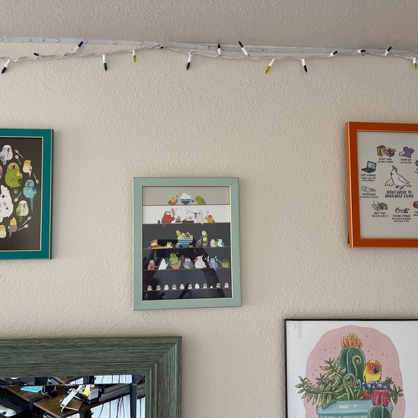 Cooking Birds Poster - Etsy