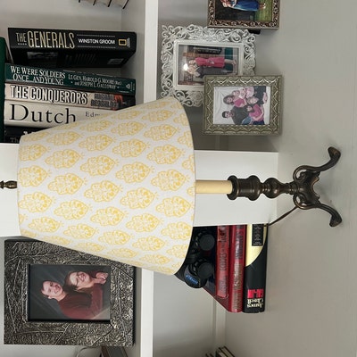 Pink Floral Sconce Shades Peter Dunham Fabric Last Three - Etsy