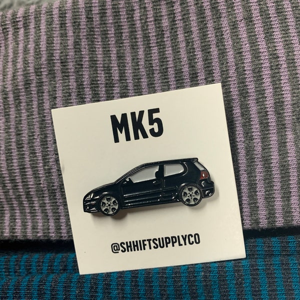 MK5 Golf GTI Enamel Pin - Etsy