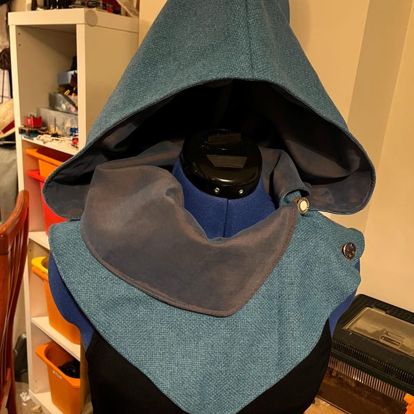 Cozy Wrap Hood Digital PDF Pattern With Sewing Guide for Instant ...