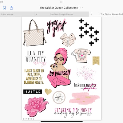 The Essentials Template Collection by Luxbook Digital Planner - Etsy