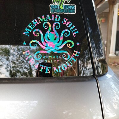 Shell Yeah Beaches Decal Seashell Sticker for Water Bottle - Etsy