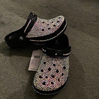 Bling Rhinestone Crocs Adults Birthday Wedding - Etsy