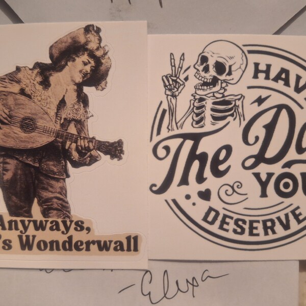 Shark Tale Vinyl Sticker Shrimp My Sister Had a Baby Quote Tiktok Trend ...