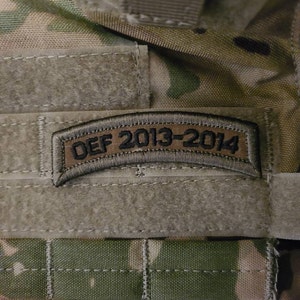 1X3 Inch Custom Designed Tab Patch Embroidered: Your Choice of Sew on ...