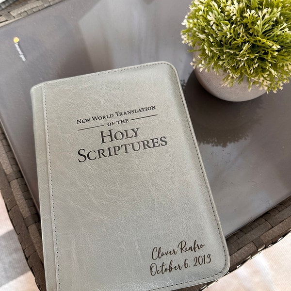 Bible Cover Jw - English Bible Cover - Jw Gift - Elders Gifts - Jw - Etsy