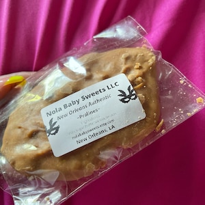 New Orleans Authentic Mini Pralines/pecan Candy Individually Wrapped ...