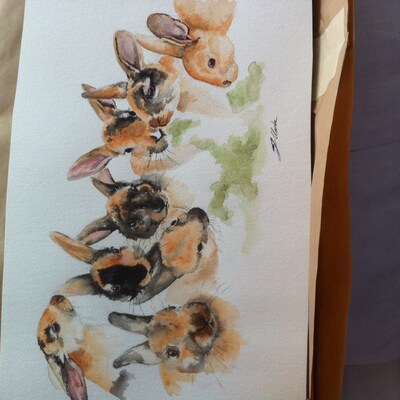 Rat, Mouse, Oracle. Altar Card Print - Etsy