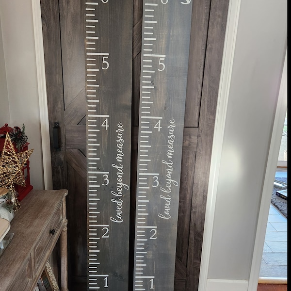 Loved Beyond Measure STENCIL 6"x24" 9"x36" for Painting Signs Growth ...