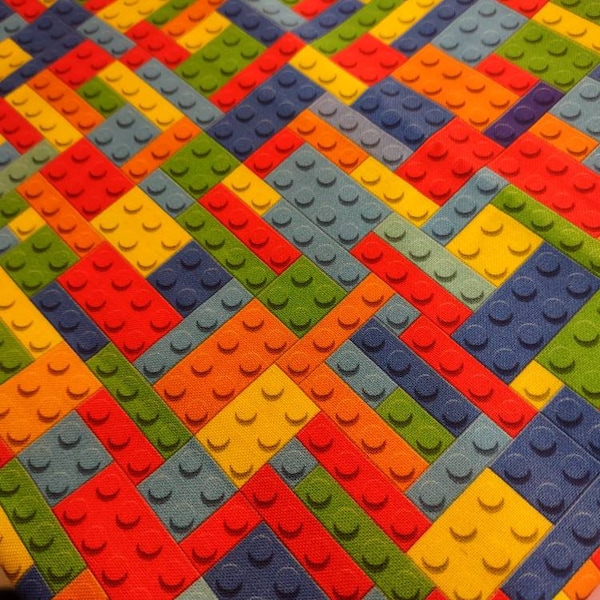 Cotton Building Primary Colors Blocks Construction Toy Bricks Packed ...