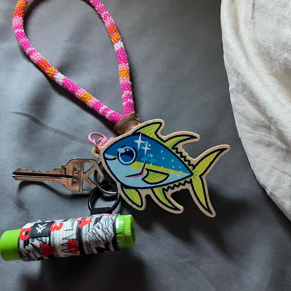 Assorted Fish Skeleton Keychains! Wooden, 3 Inches - Etsy