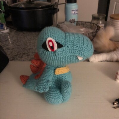 Totodile Crochet Pattern. PDF Plushie Amigurumi Pattern in English - Etsy
