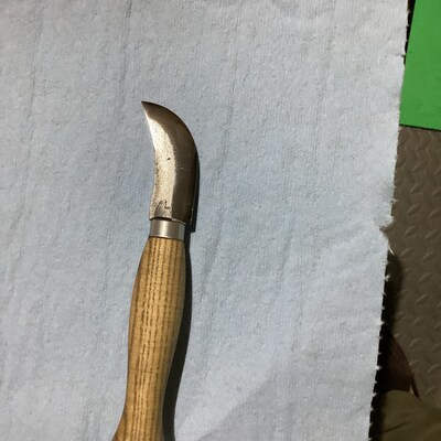 Skinning Knife Set 3pcs. Hand Made Forged Knife for Leather. - Etsy