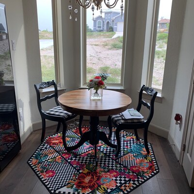 Round Moon Face Figure Rug, Modert Art Design Rug, Stars Figured Rug ...