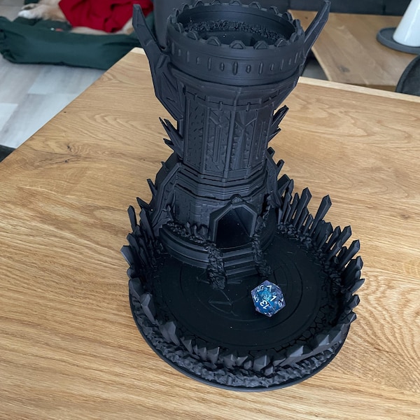 Crystal Dice Tower - Etsy