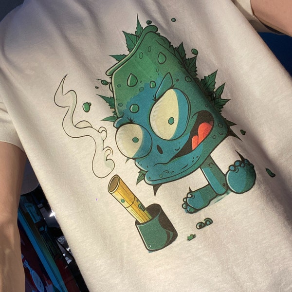 Neon Marijuana Leaf Sticker - Etsy