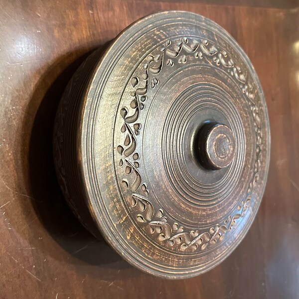 Triquetra Handmade Clay Cup With a Handle Cup Large Cup Latte Cup ...