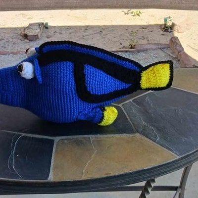 PATTERN Crocheted Finding Dory Doll - Etsy
