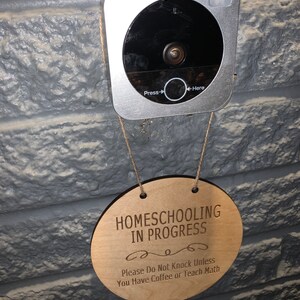 CUSTOMIZABLE Homeschool Distance Learning Front Porch Sign - Etsy