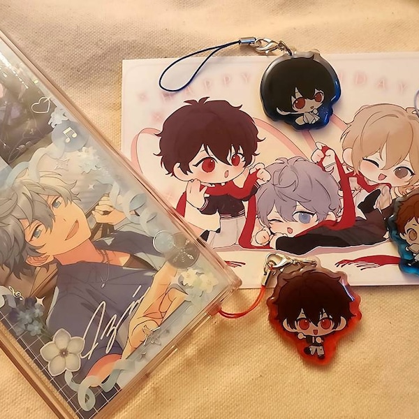 Ensemble Stars Enstars Boy Idol Game Mini Phone Charm [starpro/cospro ...