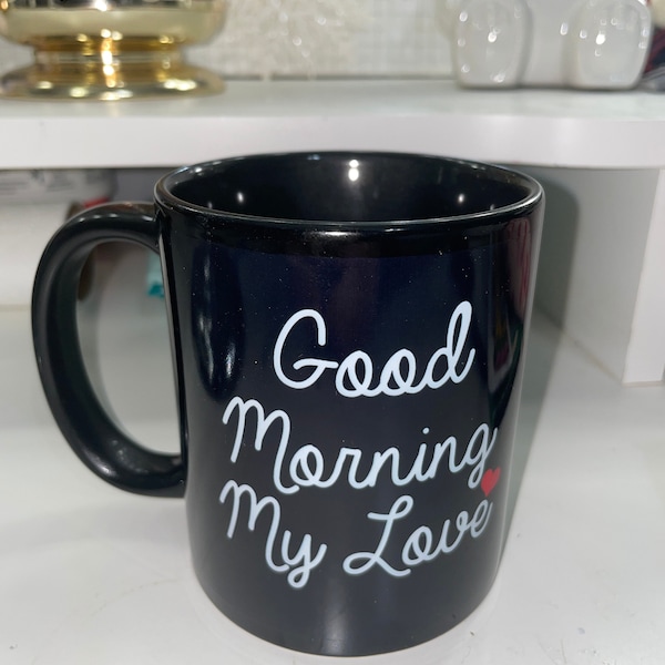 Custom Mug, Text Coffee Mug With Saying, Personalized Mug, Customized ...