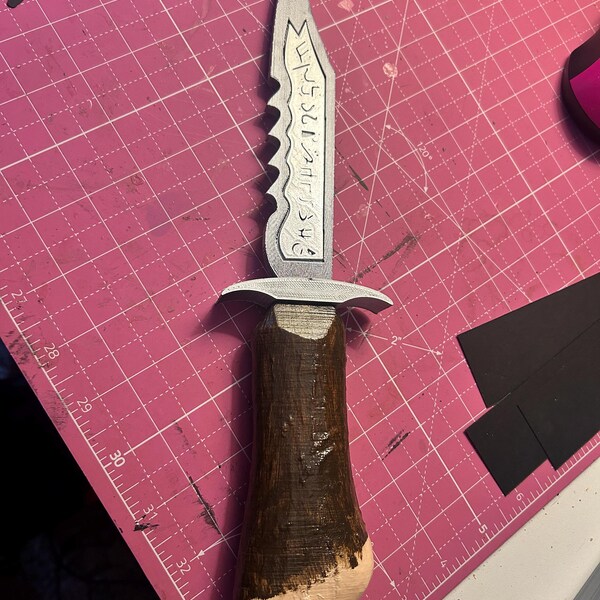 Full Size Maze Blades Demon Knife Karambits Mazikeen, Prop Replica ...