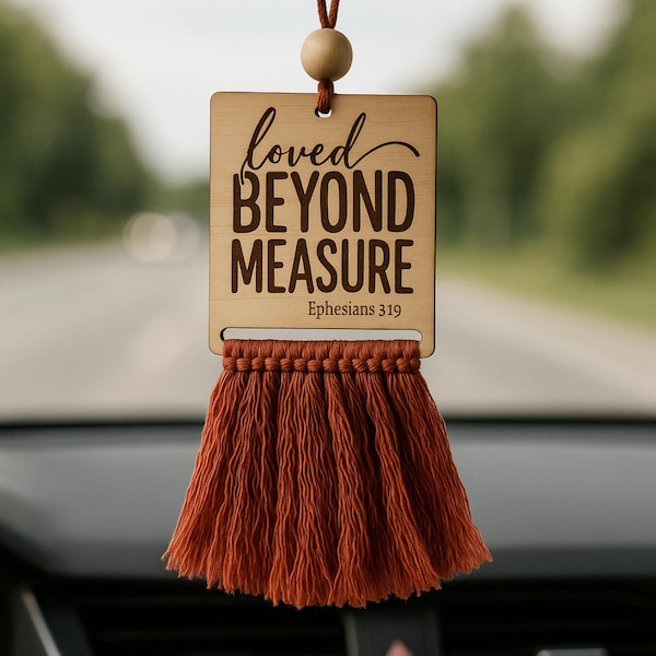 Macrame Car Charm SVG Bundle | Laser Cut Shapes for DIY Craft Kits and ...