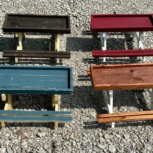 One Picket Chicnik Table Plans, Digital Plans, Chicken Table, Chicken ...