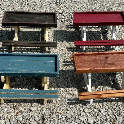 One Picket Chicnik Table Plans, Digital Plans, Chicken Table, Chicken ...