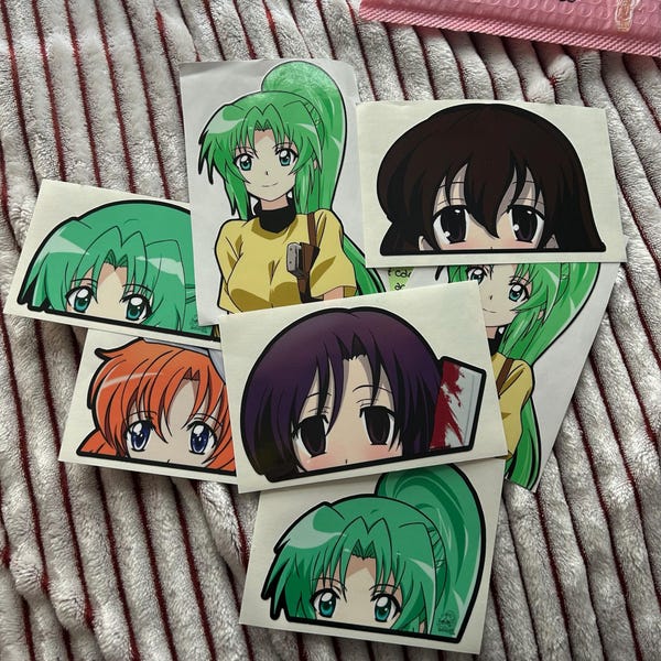 Miku Rabbit Hole Sticker |rabbit Hole Miku Peeker Sticker | Hatsune ...