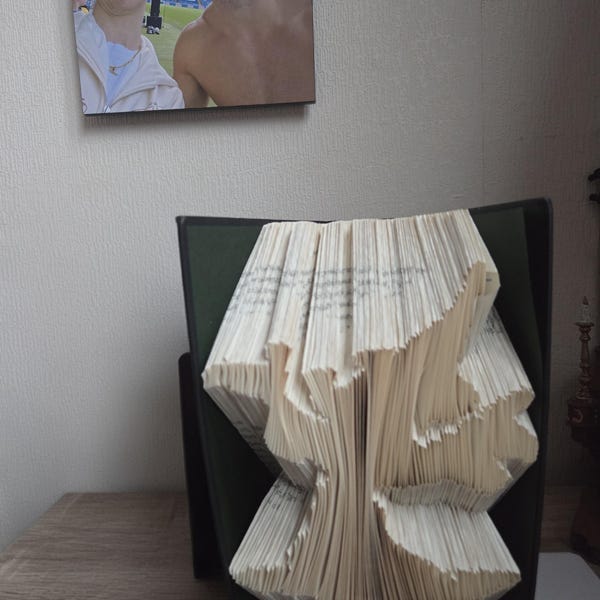 217. Paw Print Book Fold - Animal - 200 Folds - Pattern Only - Pet ...