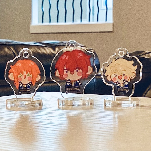 IN STOCK 3CM Ensemble Stars Enstars: Smol ES Standee + Keychain - Etsy