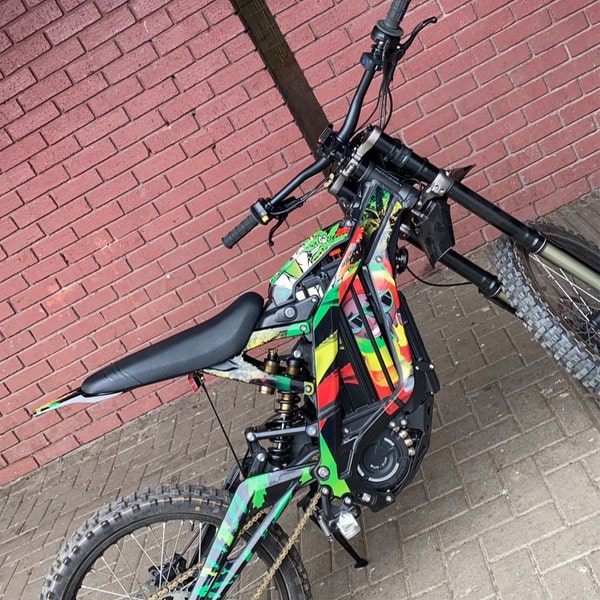 Sur-ron Graphics Kit - Sur Ron Sticker Kit - Segway Graphics - Sur Ron ...