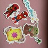 Pain and Panic Plushie Transparent Disney Laptop Stickers/ Hercules ...
