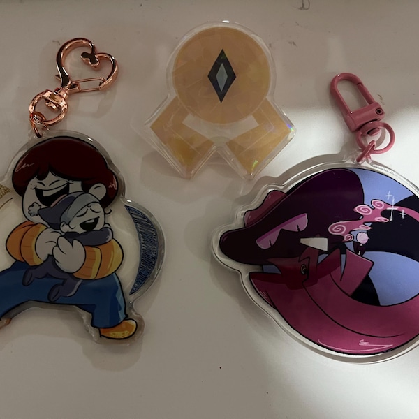 Snoozy Hatzgang Holographic Keychain (spooky Month) - Etsy