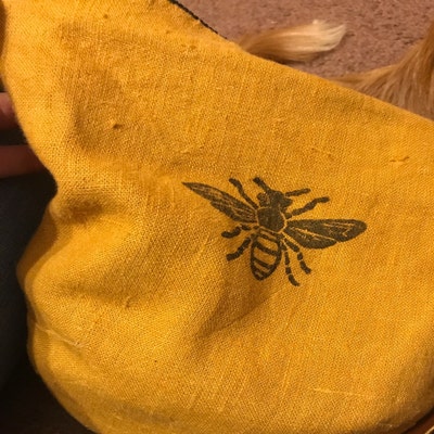 Linen Zippered Pouch // Travel Pouch //cosmetic Case // Large Zippered ...