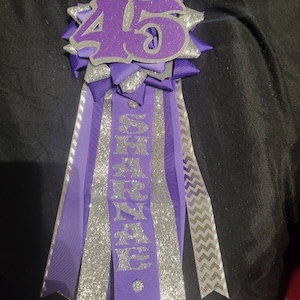 Custom Birthday Pins & Corsage, Birthday Pin, Birthday Party, Mum - Etsy