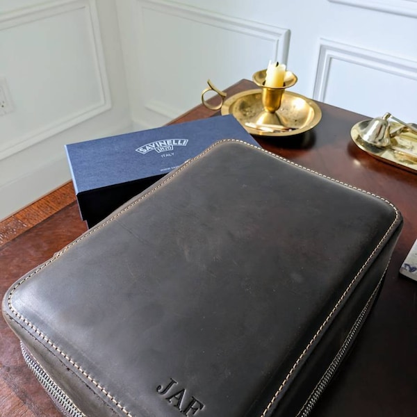 Leather Drawing Album Cover, Drawing Pad, Pen Case, Personalized ...